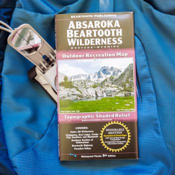 Absaroka Beartooth Wilderness Trail Map | Backyard Montana