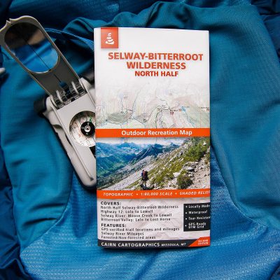 Selway-Bitterroot Wilderness Trail Map, North Half | Backyard Montana