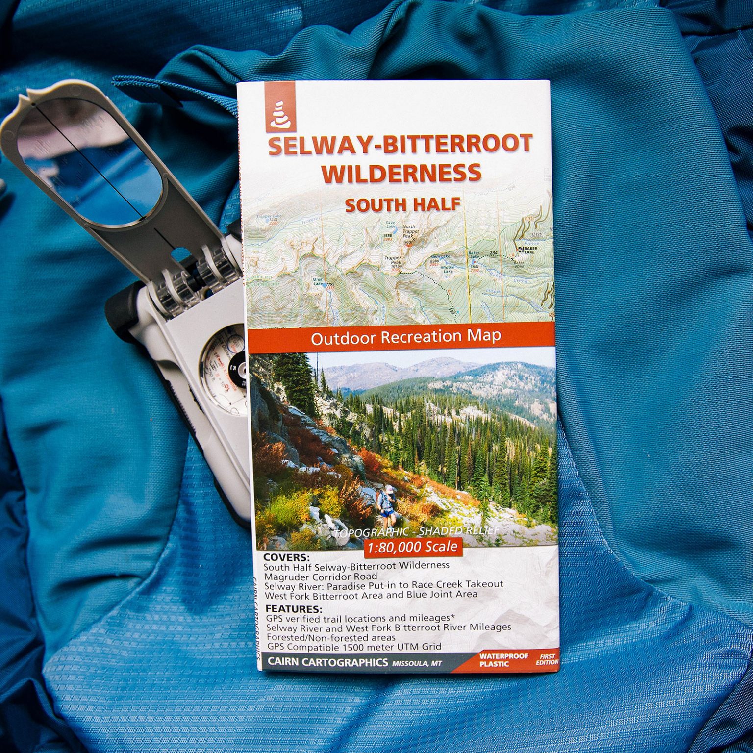Selway-Bitterroot Wilderness Trail Map, South Half | Backyard Montana