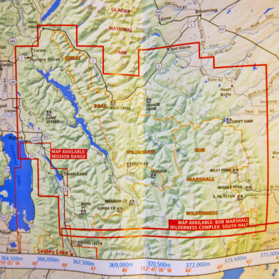 Anaconda-Pintler Wilderness Trail Map | Backyard Montana