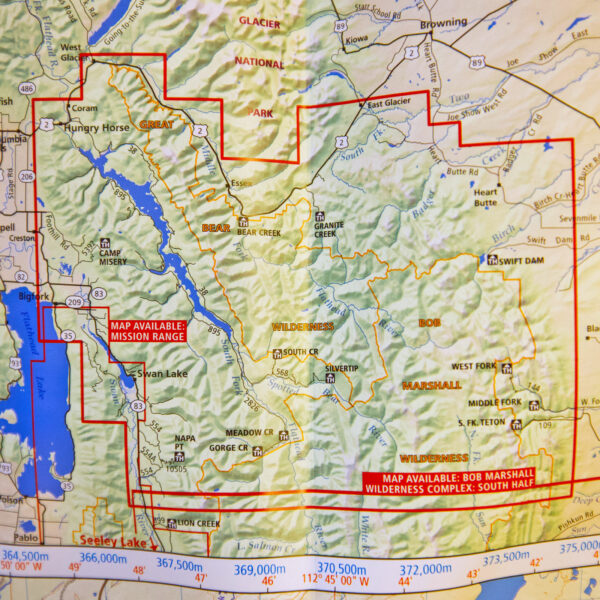 Tobacco Root Mountains Trail Map | Backyard Montana