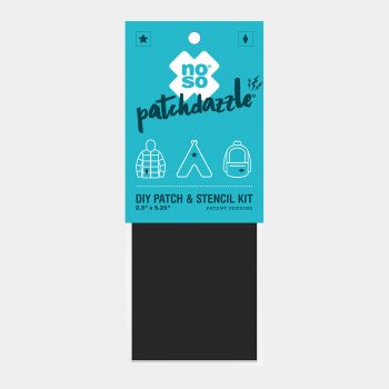 Custom Shape Gear Repair Patch, Black | Backyard Montana