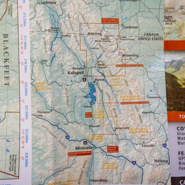 Crazy Mountains Trail Map | Backyard Montana