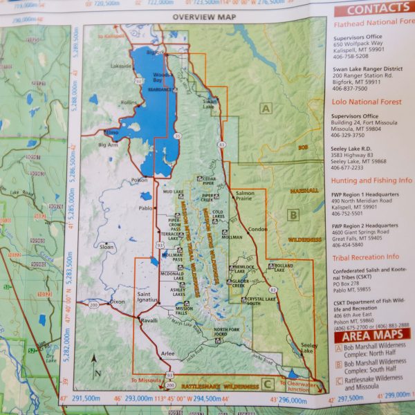 Mission Range Trail Map | Backyard Montana