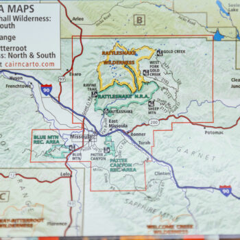Anaconda-Pintler Wilderness Trail Map | Backyard Montana